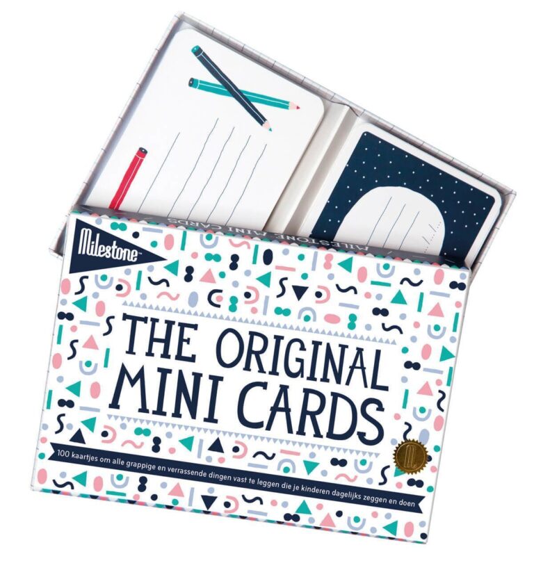 Milestone The original mini cards | First Words - Engelstalige versie ...