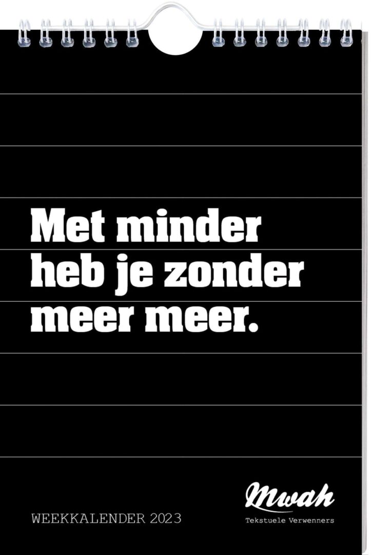 Botanical Weekkalender 2023 Kopen? ⋆ Invulboekjes.nl