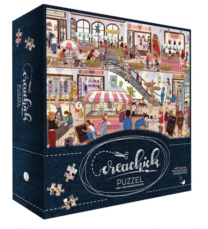 CreaChick Puzzel (1000 stukjes) Kopen? ⋆ Invulboekjes.nl