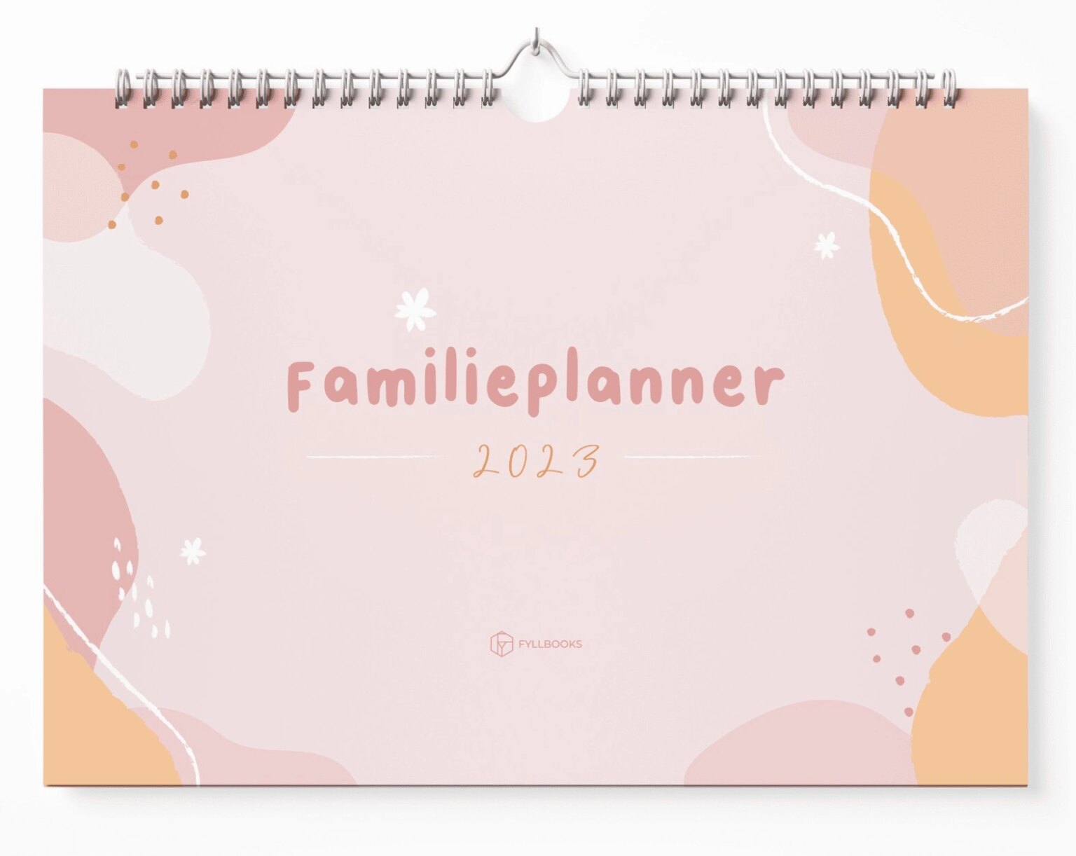 Fyllbooks Familieplanner 2023 - A4 - Pastel Kopen? ⋆ Invulboekjes.nl