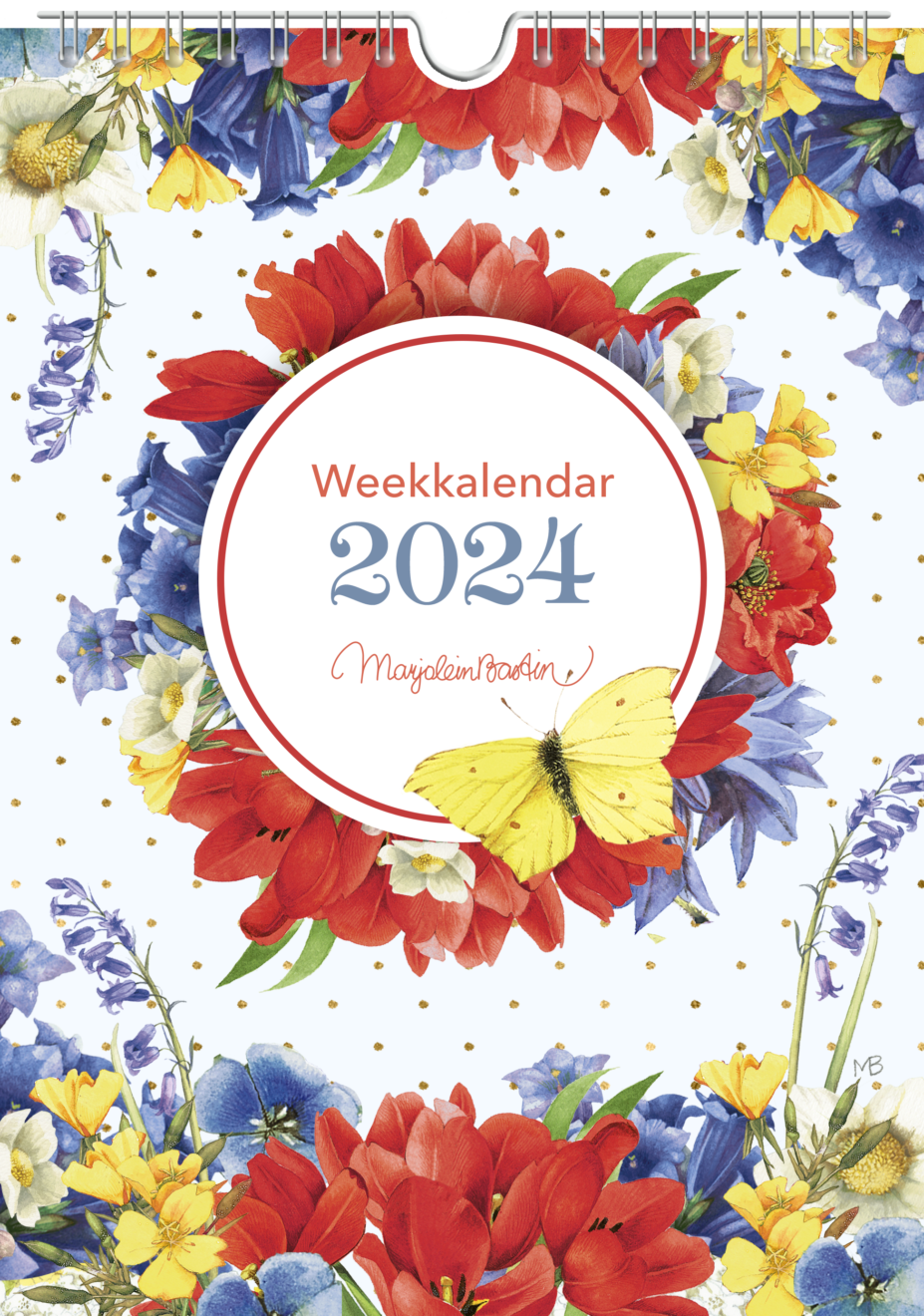 Marjolein Bastin Weekkalender bloemen 2024 Kopen? ⋆ Invulboekjes.nl