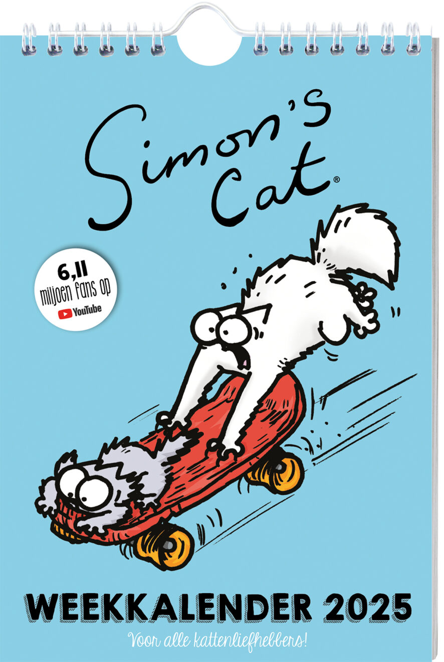 Simon's Cat weekkalender - 2025 Kopen? ⋆ Invulboekjes.nl