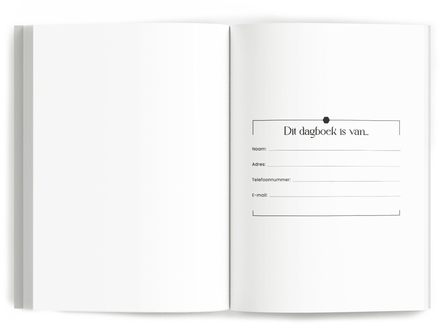 Fyllbooks Een moment per dag dagboek - Taupe Kopen? ⋆ Invulboekjes.nl